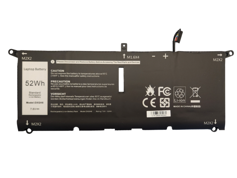 BATERÍA P/ DEL XPS13 9370/ N° DE PARTE: G8VCF - BeatBang